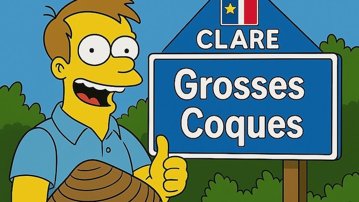 Quand Clare et Les Simpsons se rencontrent : le projet viral de Daniel Robichaud | OHdio | Radio ...
