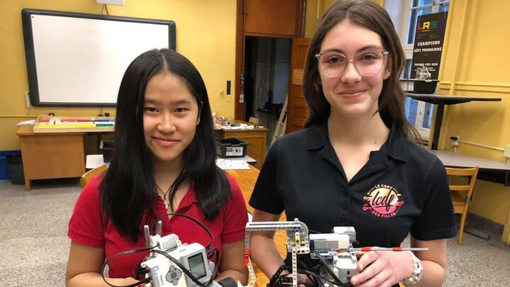 Mireille et Le code des filles