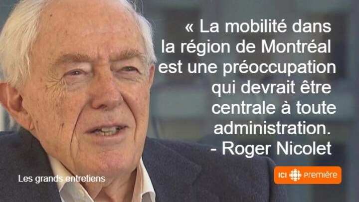 Hommage à l’ingénieur et politicien Roger Nicolet | OHdio | Radio-Canada