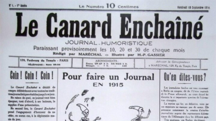Le canard enchaîné, l’indomptable journal qui fait trembler les ...