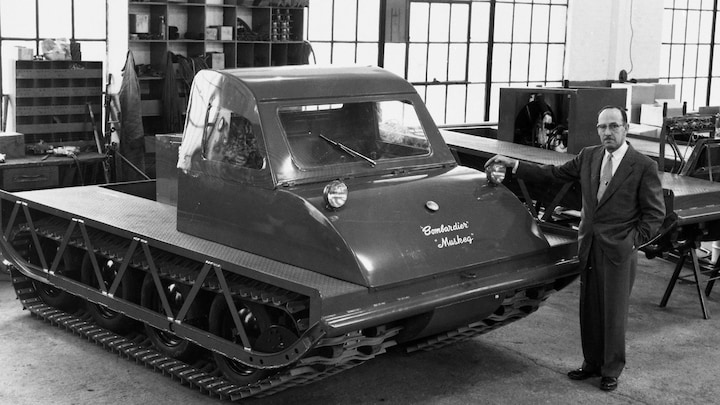 Joseph-Armand Bombardier, l’inventeur de la motoneige | OHdio | Radio ...