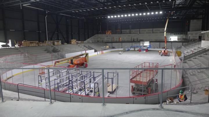 Exclusif: Les travaux avancent au Centre Jean Daigle | OHdio | Radio-Canada