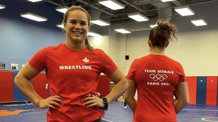 Linda Morais en préparatif des Jeux Olympiques et lance une campagne t ...