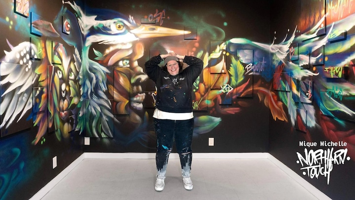L’artiste Mique Michelle propose une murale à vendre à la pièce | OHdio ...
