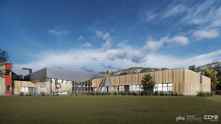 Agrandissement majeur en vue à l'école de Listuguj | OHdio | Radio-Canada