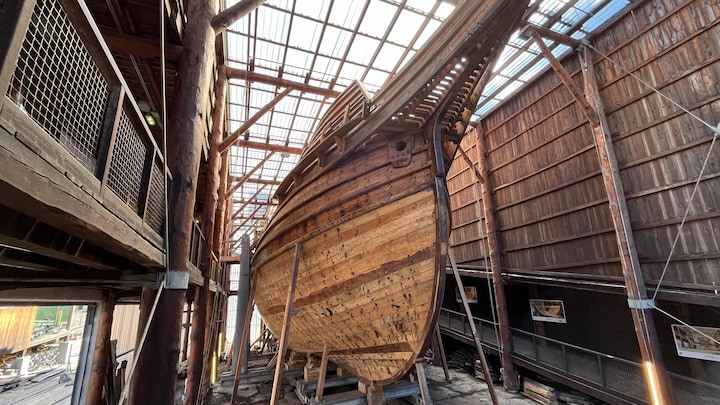 Reconstruction d’un baleinier du 16ième siècle au Pays basque | OHdio ...