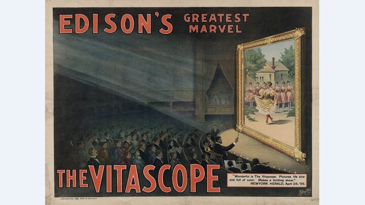 Le vitascope et le début d’une histoire d’amour avec le cinéma à ...