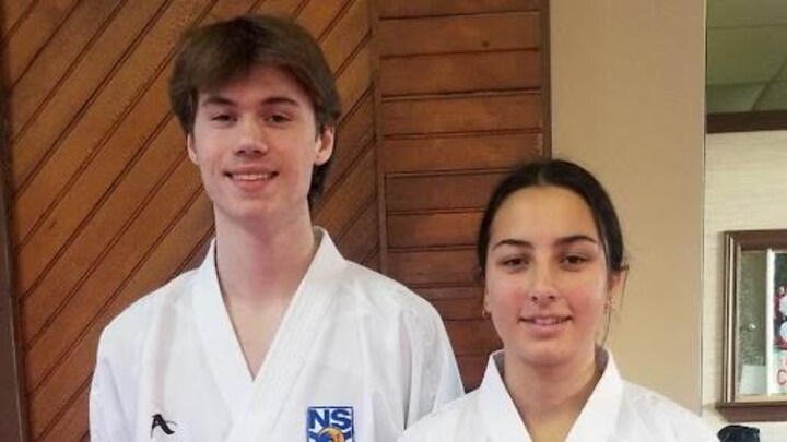 Deux jeunes karatékas de Clare aux Jeux du Canada | OHdio | Radio-Canada