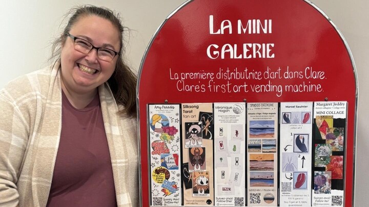 Une distributrice d’œuvres d’art à la baie Sainte-Marie | OHdio | Radio ...