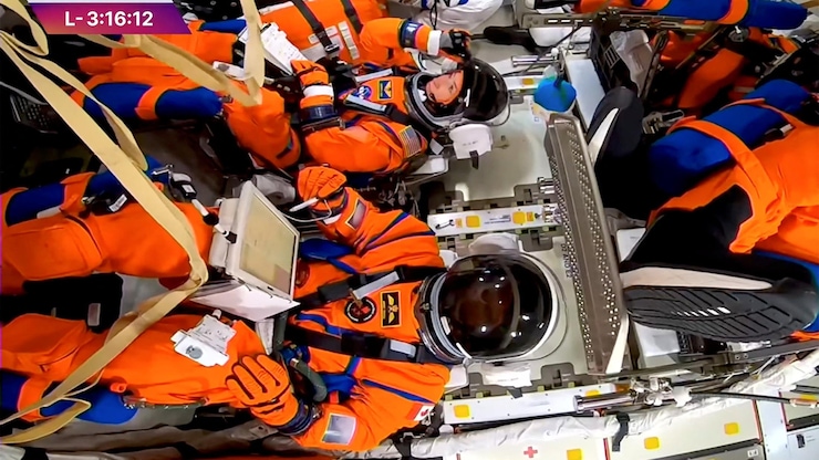 Artemis II launch: NASA mission aims to send astronauts around the moon ...