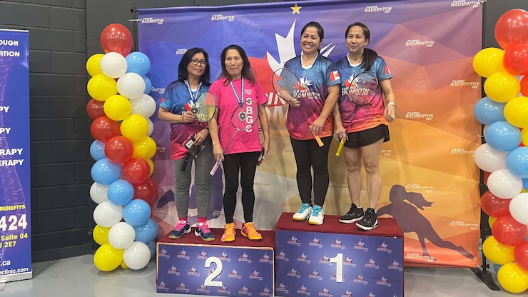 [Ulat] Smash hit ang unang Filipino Badminton Cup na ginanap sa Ontario ...