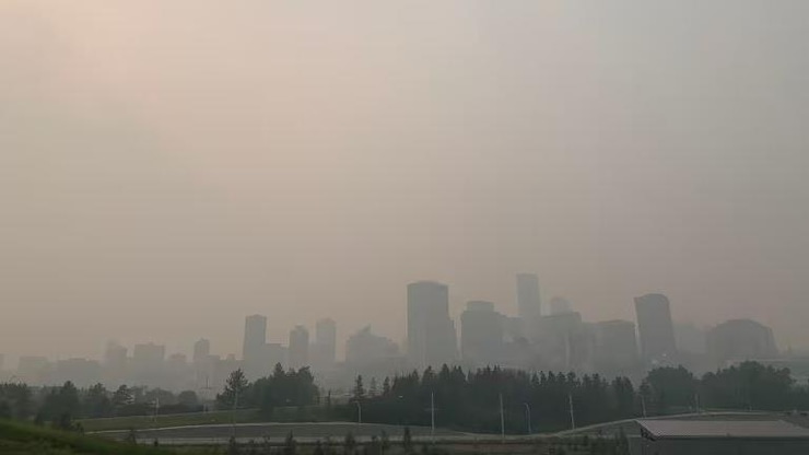 Incendios forestales: Edmonton y Calgary baten récords de humo | Radio ...
