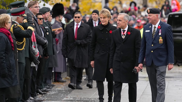 Canada marks Remembrance Day with ceremonies honouring veterans, fallen ...