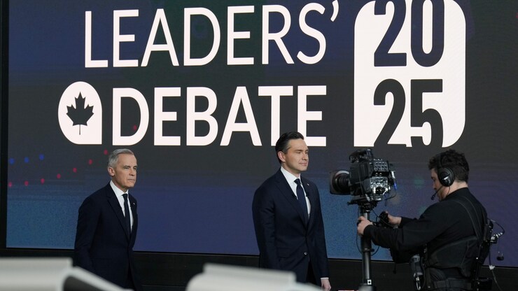 Fractious debate sees federal leaders trade blows over Trump, Trudeau ...