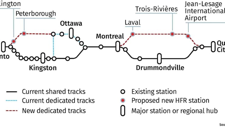 Liberals announce plans for new 'high frequency' rail lines from ...