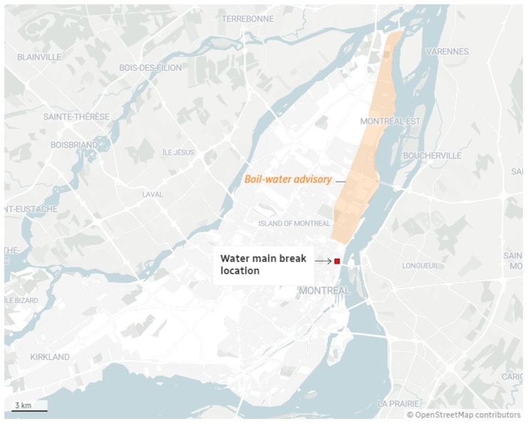 Eastern Montreal boil-water advisory expected to last through the ...