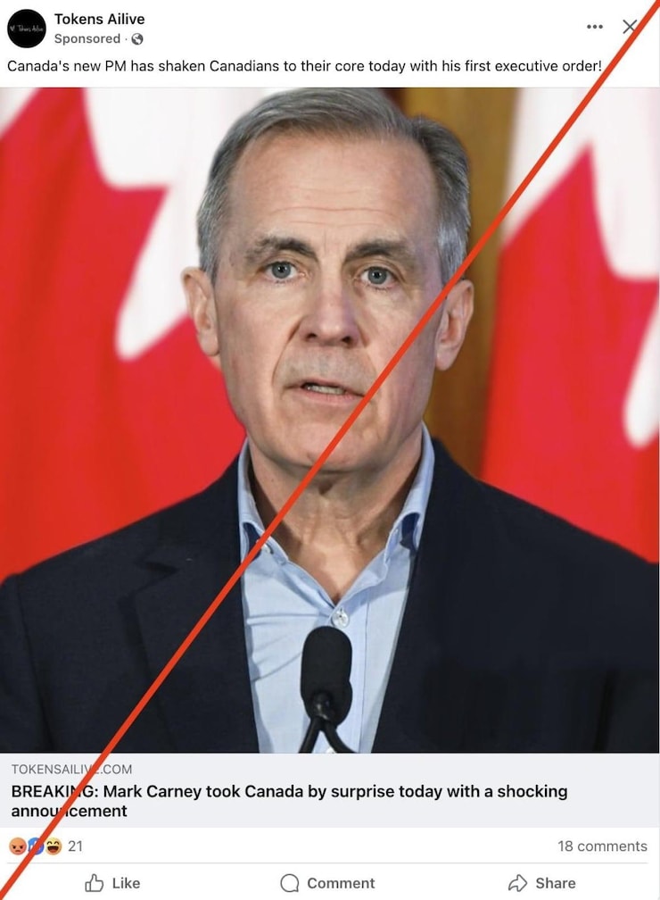 Fake election news ads are luring people into investment schemes. We ...