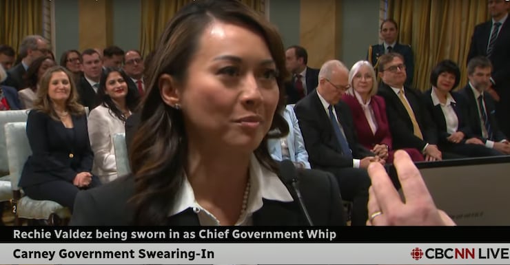 [Ulat] Rechie Valdez nanumpa bilang chief government whip sa gabinete ni PM Mark Carney | Radio ...