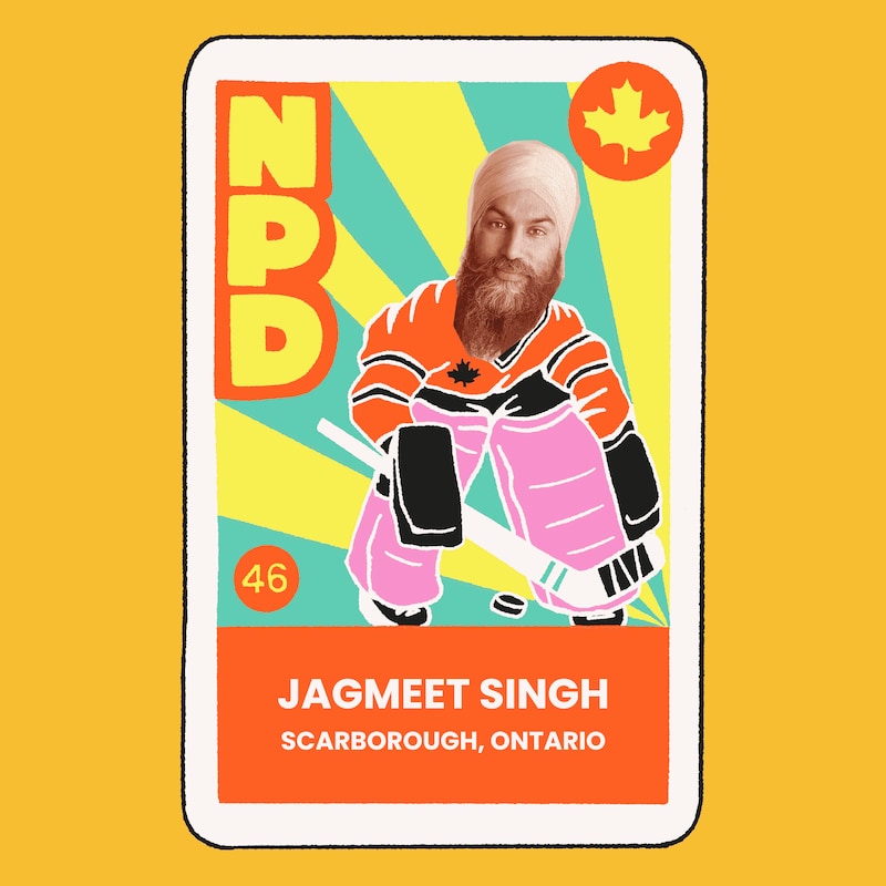 Élections 2025 : les chefs des partis en cartes de hockey! | MAJ ...