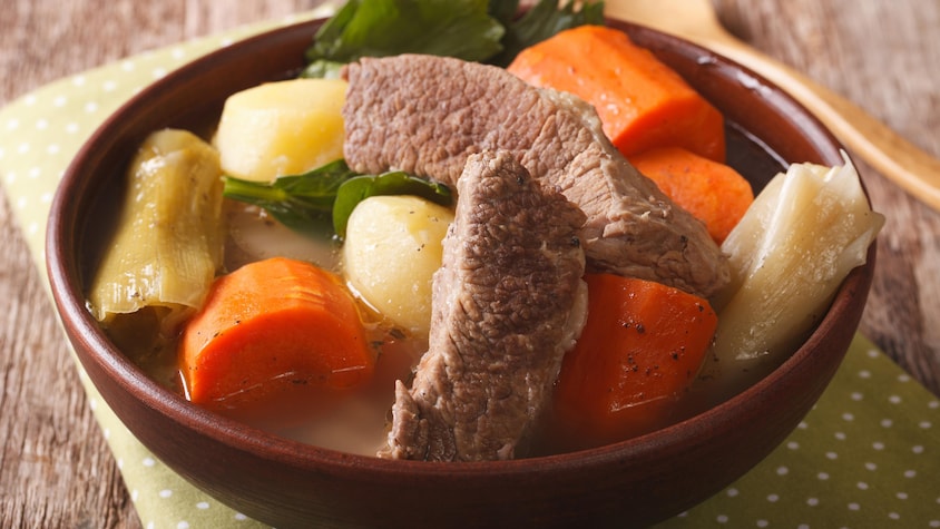 Bouilli de bœuf et légumes du marché | Mordu