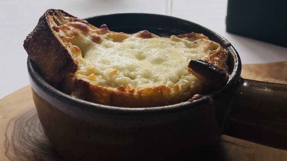 La soupe à l'oignon du chef Simon