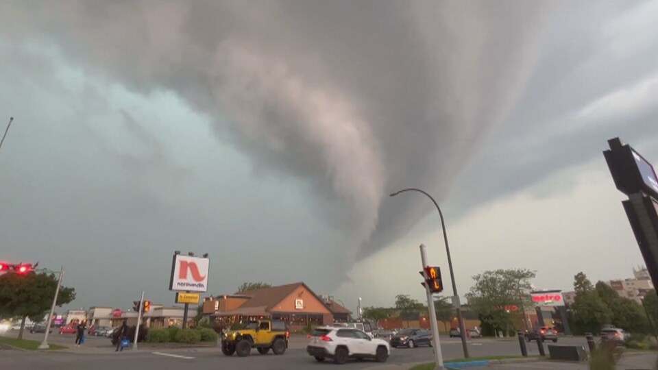 Tornade : un phénomène rare dans la région