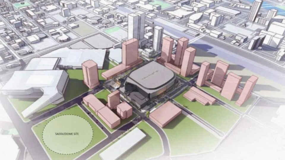 Des nouveaux plans du nouvel aréna de Calgary dévoilés | Radio-Canada.ca