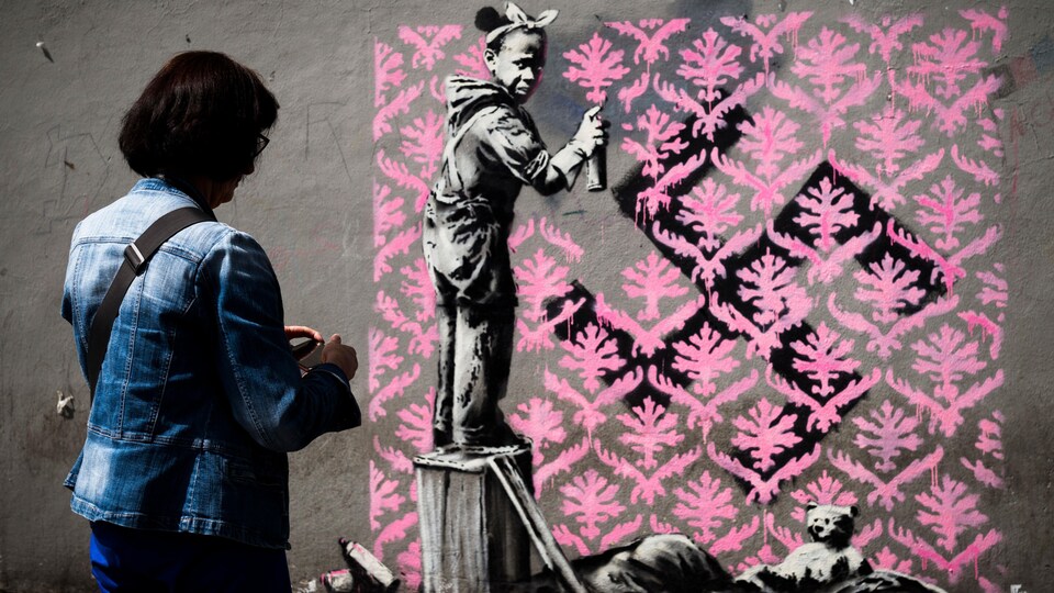 Des œuvres attribuées à Banksy découvertes à Paris | Radio-Canada.ca