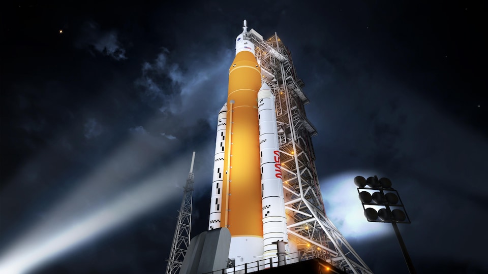 Artemis 1: une fusée géante très complexe