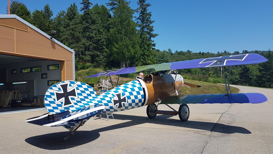 Une réplique d'un Albatros D5
