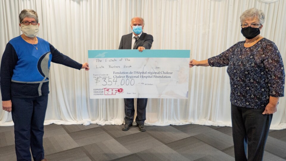 Une infirmière lègue 354 000 $ à la Fondation de l'Hôpital régional ...