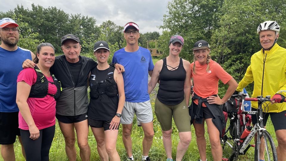 Bruno Blanchet « trouve des amis sur son chemin », à la course, entre ...