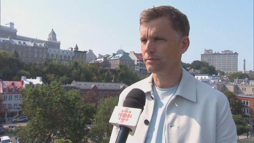 Le maire de Québec se prononce sur les enjeux électoraux