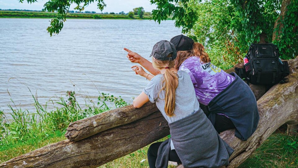 Un sentier autour du lac Saint-Pierre