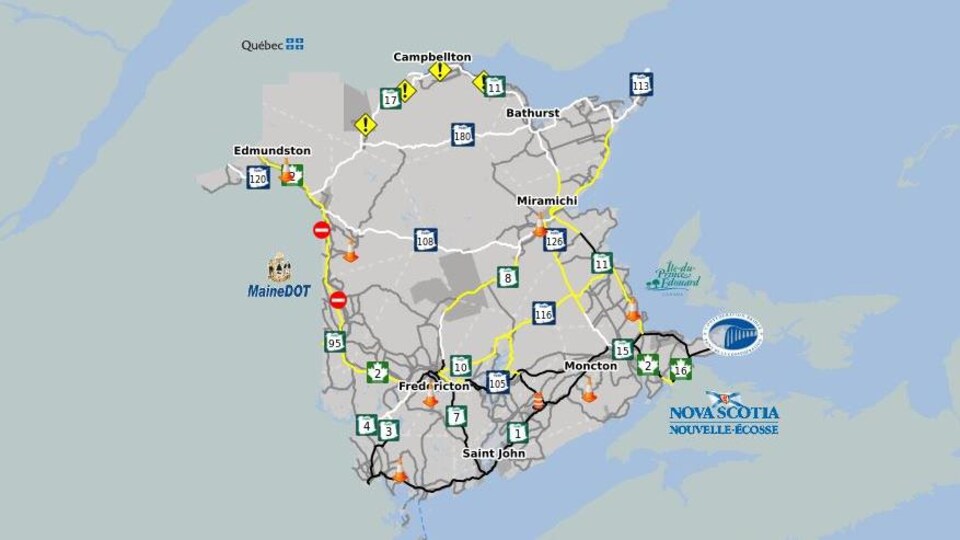 Les conditions routières difficiles forcent la fermeture d’écoles dans ...