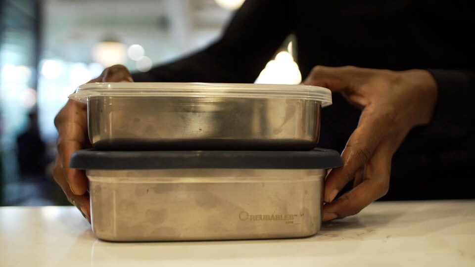 Des contenants en métal pour réduire l’utilisation d’emballages à usage ...