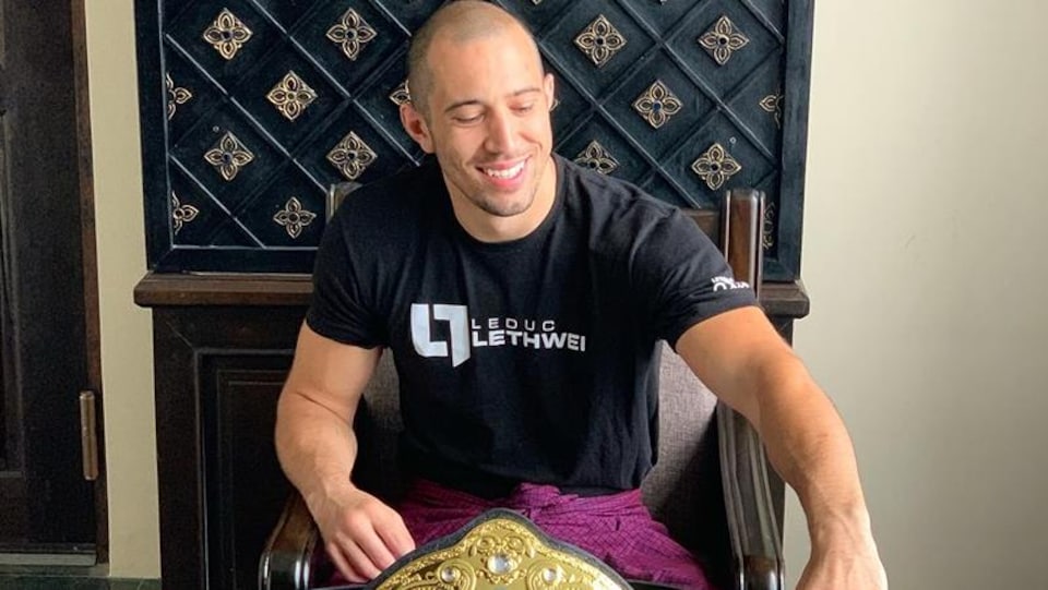 Dave Leduc, heureux de son 5e titre mondial de lethwei, espère être ...