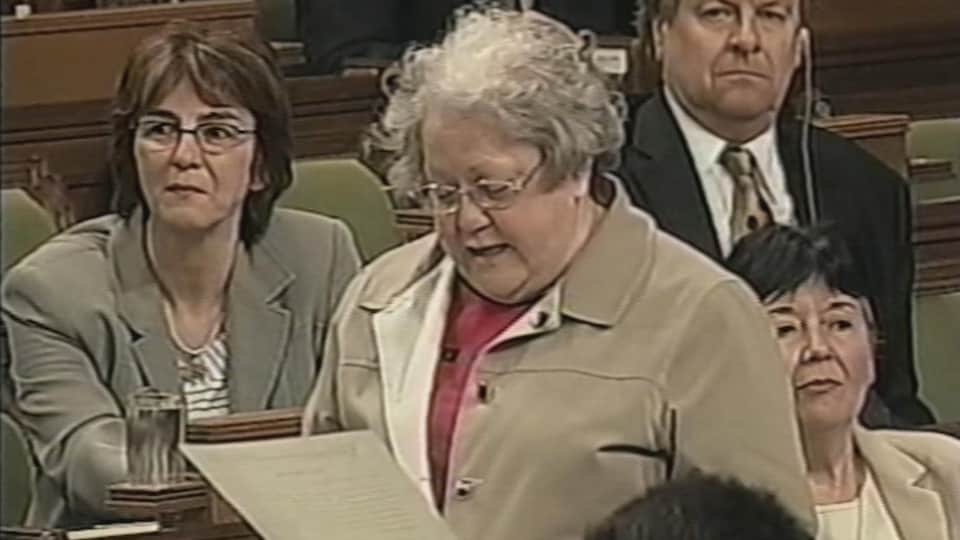 L’ancienne députée bloquiste Suzanne Tremblay s'éteint | Radio-Canada.ca