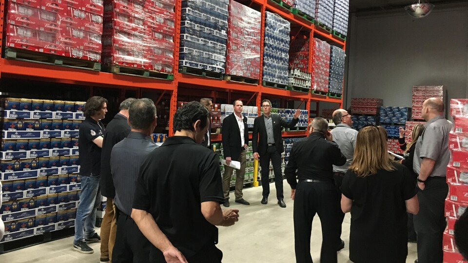 Un nouveau centre de distribution pour Labatt | Radio-Canada.ca