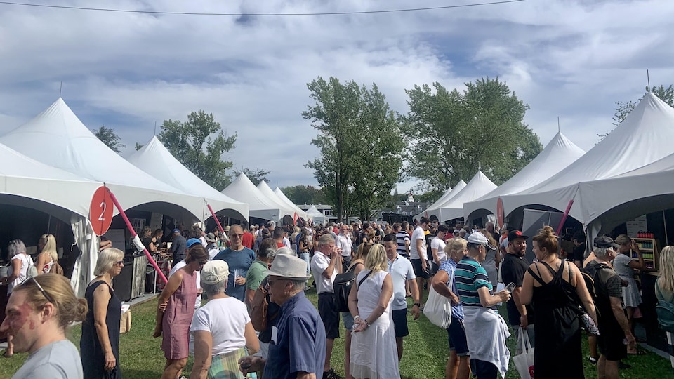 Un retour apprécié de la Fête des vendanges de Magog | Radio-Canada.ca