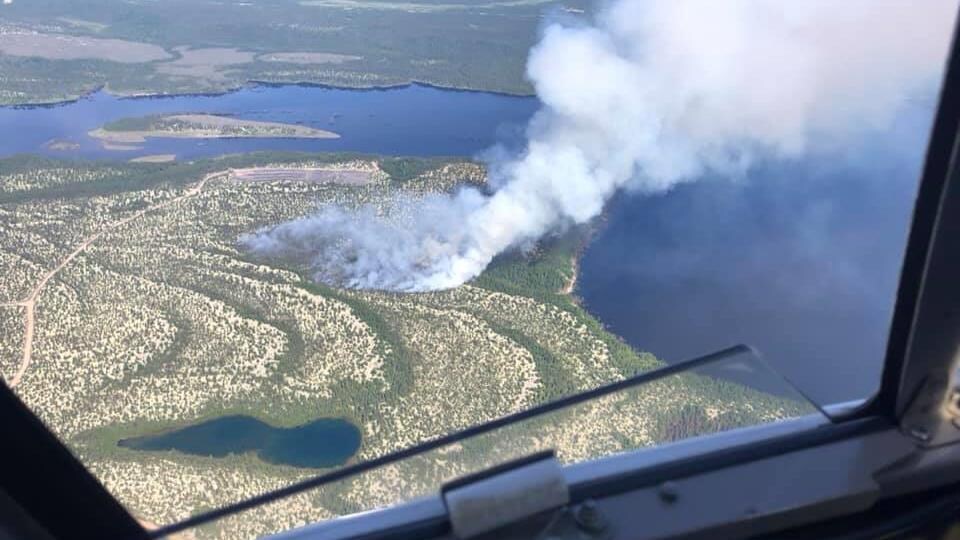 Cinq feux de forêt brûlent au Labrador | Radio-Canada.ca