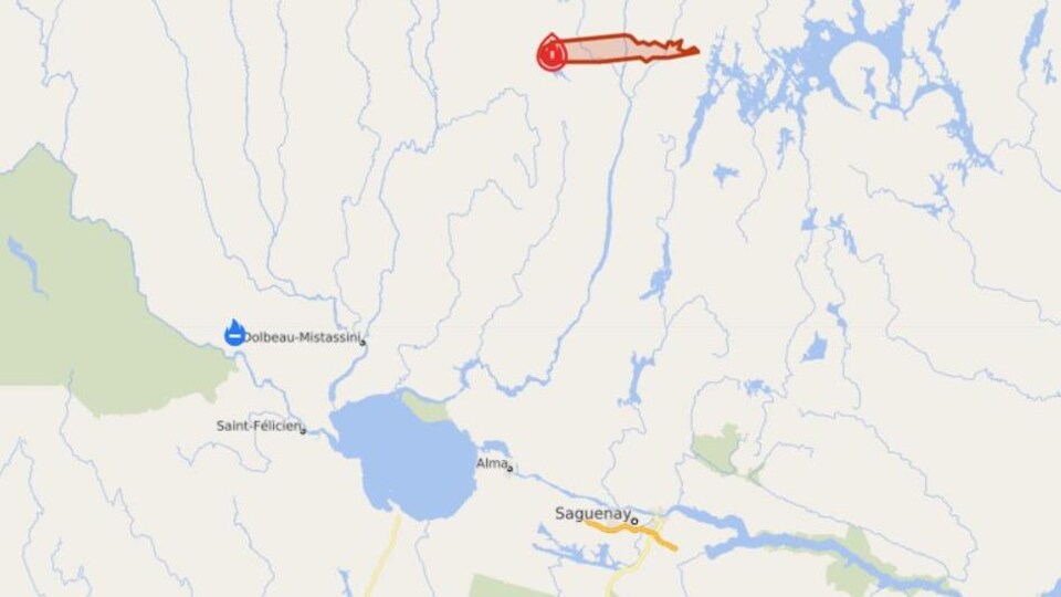 Le feu du secteur de Chute-des-Passes « préoccupe grandement » François ...