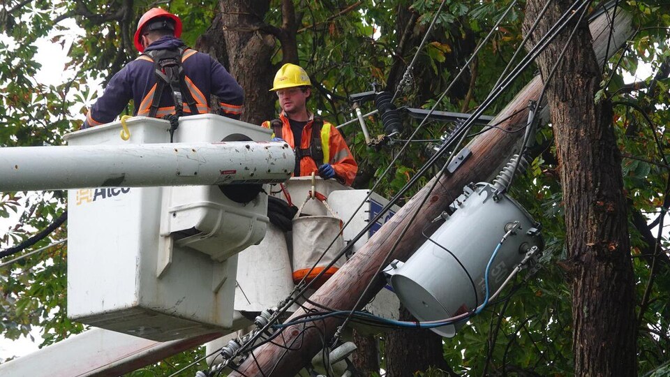 Fiona : le nettoyage se poursuit en Nouvelle-Écosse | Radio-Canada.ca