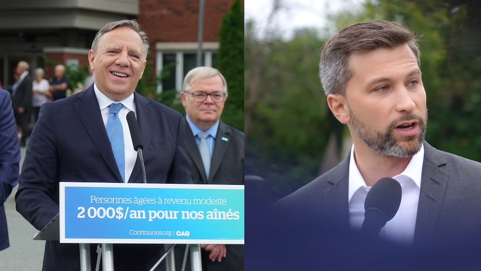 Guerre de tracts et de mots entre la CAQ et QS | Élections Québec 2022 | Radio-Canada.ca