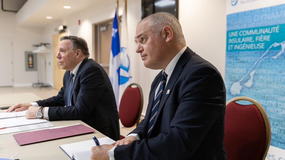 L’éolien, la carte de Legault pour séduire les Gaspésiens | Radio-Canada.ca