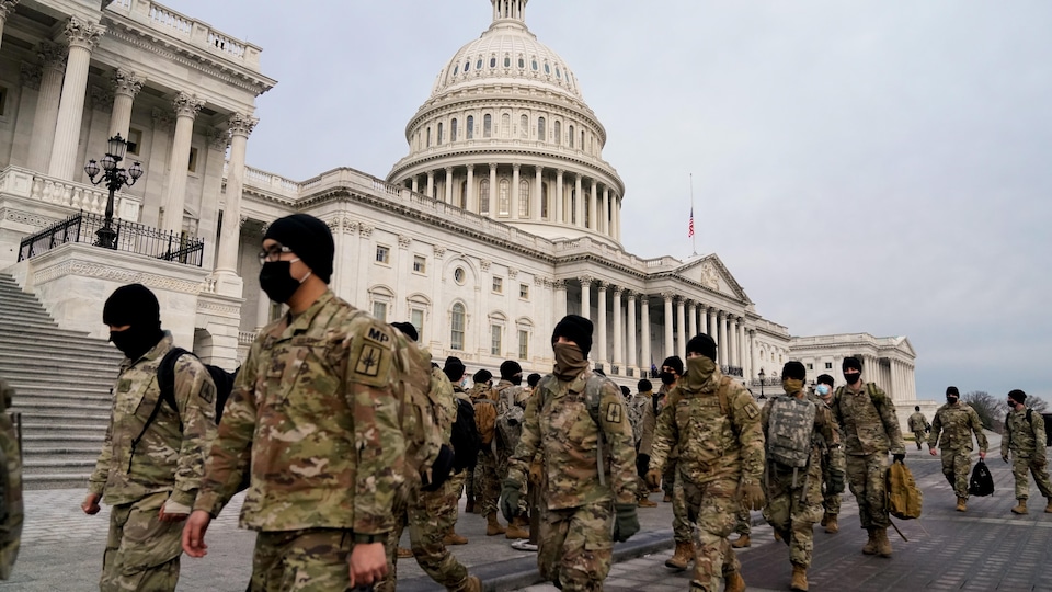 Assermentation de Joe Biden : 12 soldats de la Garde nationale retirés ...