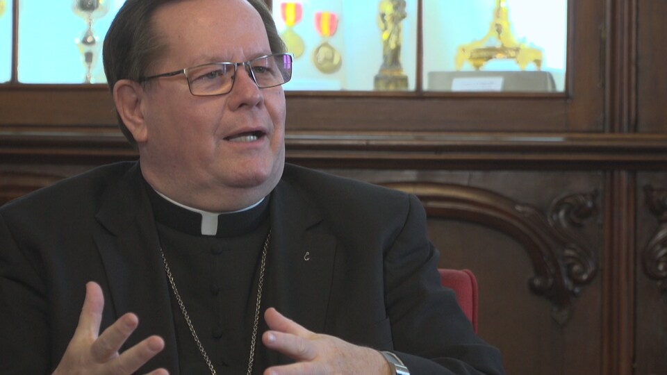 Entrevue avec le cardinal Gérald Cyprien Lacroix