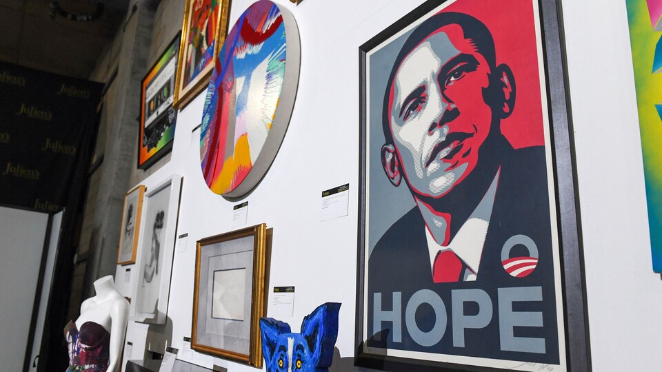 Shepard Fairey, créateur d’Obey et de l’affiche Hope , à Montréal pour ...