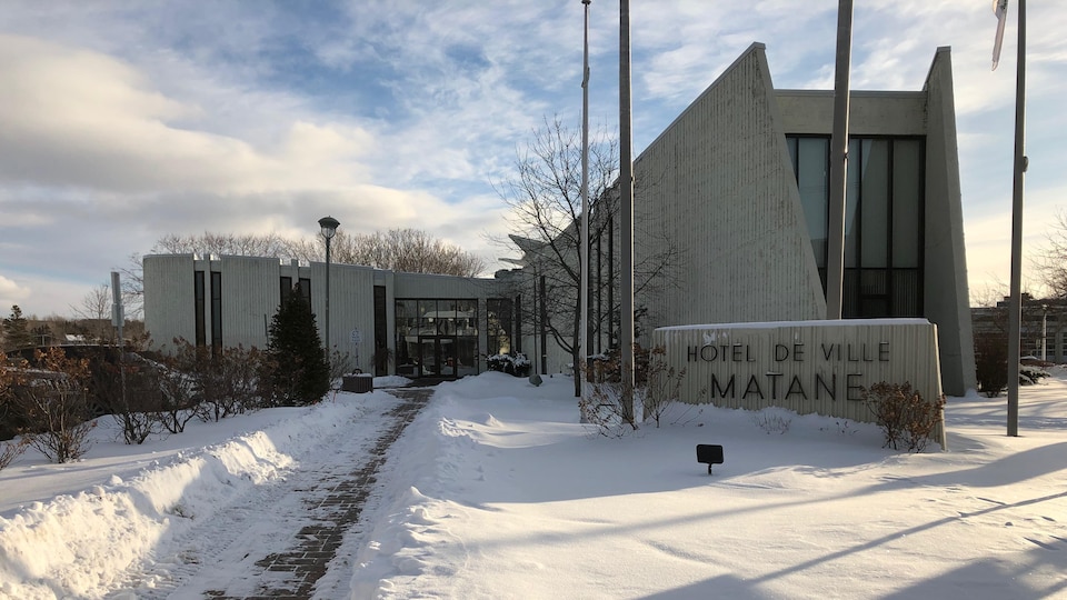 Importants travaux à l'hôtel de ville de Matane