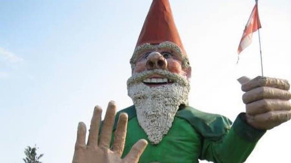 Le plus grand nain de jardin au monde devra déménager | ICI Radio-Canada.ca